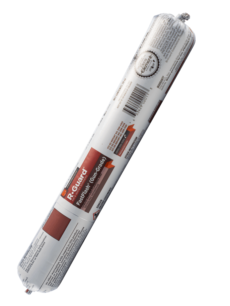 Prosoco R-Guard Fast Flash - Liquid Flashing Membrane - 20 oz Sausage ...