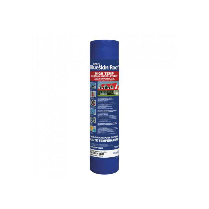 Henry Blueskin PE200 HT-36" x 65' roll High Temp Underlayment — Warehoos