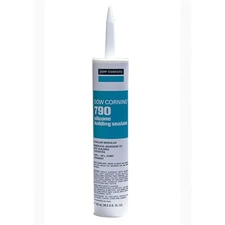DOWSIL™ 790 Mastic de Construction Silicone GRIS - 600ml Saucisses (16 ...