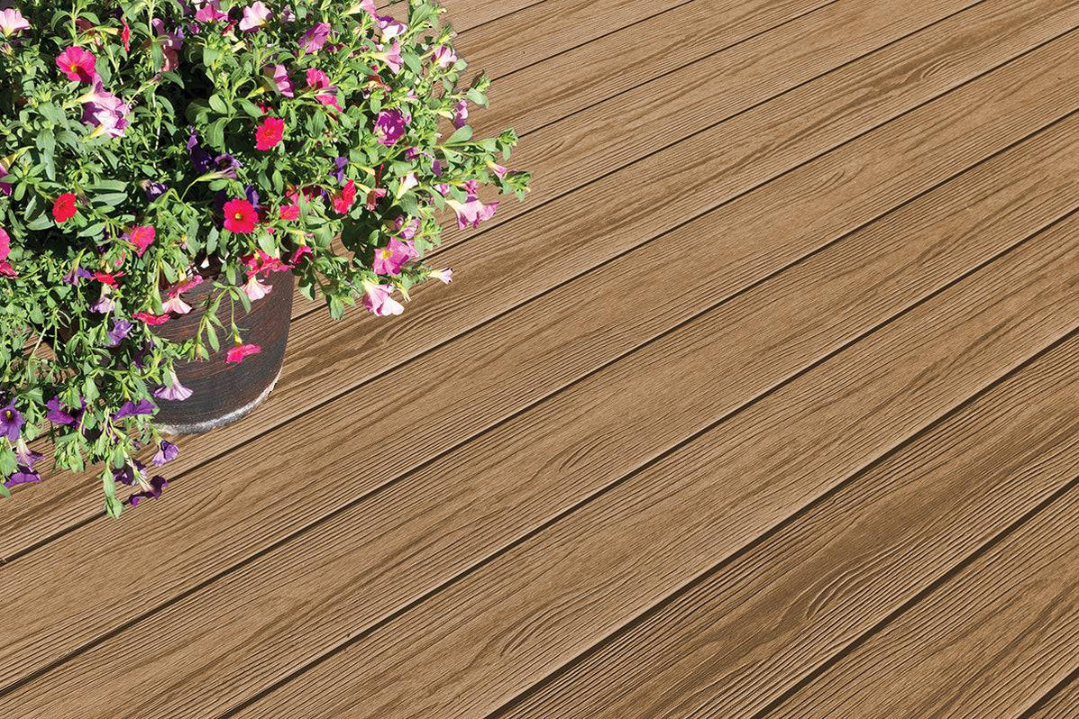 Eva-Last Apex Himalayan Cedar PVC Decking Board — Warehoos