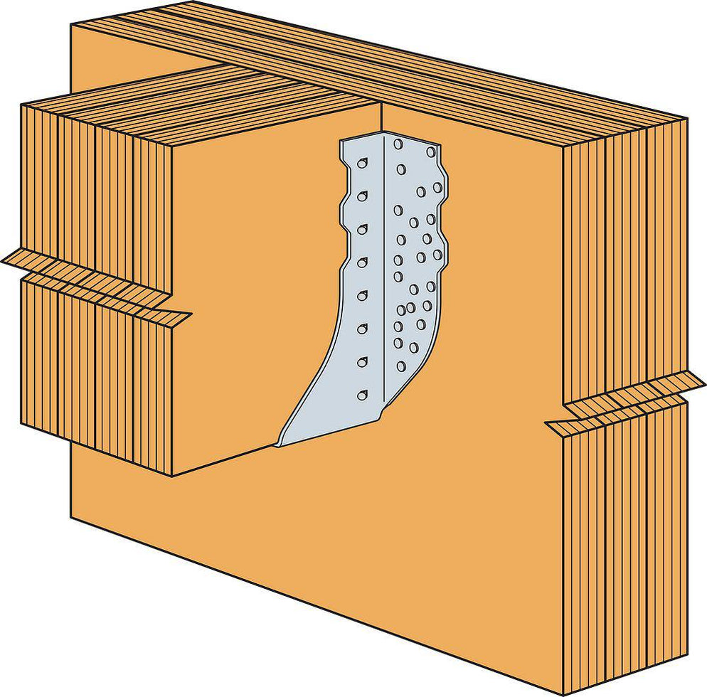 Simpson Strong-Tie HGUS Double Shear Hanger — Warehoos